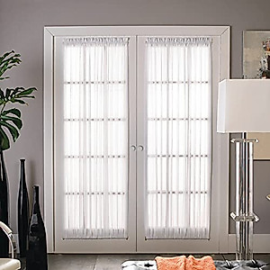 Interior Living 16-28 in. Adjustable Petite Round Sash Rod, 2-Pack, 7/16 in. Diameter, White