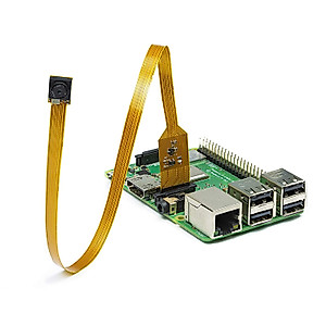 Arducam 1/4 Inch 5 Megapixels Sensor Mini Camera Module with Flex Cable for Raspberry Pi 4B, 3B+, 2B