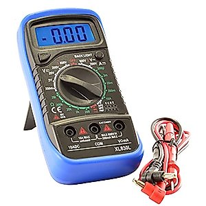 JacobsParts Digital Multimeter AC DC Voltmeter Ammeter Ohmmeter Volt Tester Meter XL830L