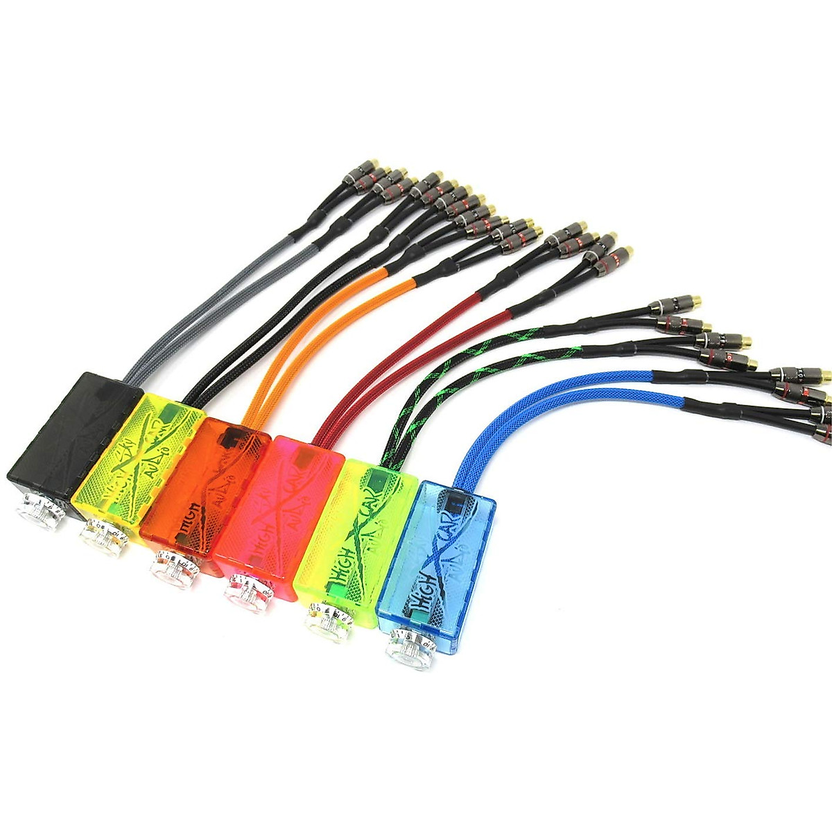 SHCA Colored BASS KNOB with Leads (Blue)