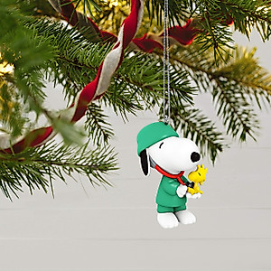 Hallmark Keepsake Christmas Ornament 2020, Peanuts Spotlight on Snoopy Doctor (1499QXR9194)
