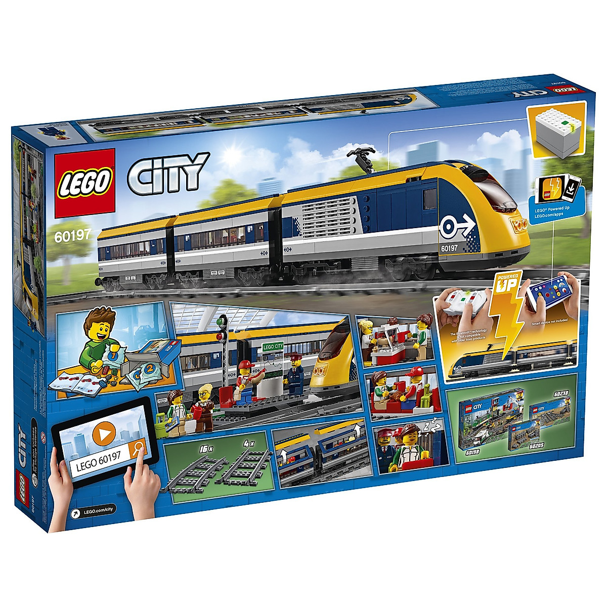 LEGO City Passenger Train 60197 Building Kit (677 Pieces)