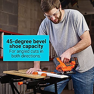 BLACK+DECKER 20V MAX* POWERCONNECT Cordless Jig Saw (BDCJS20C)
