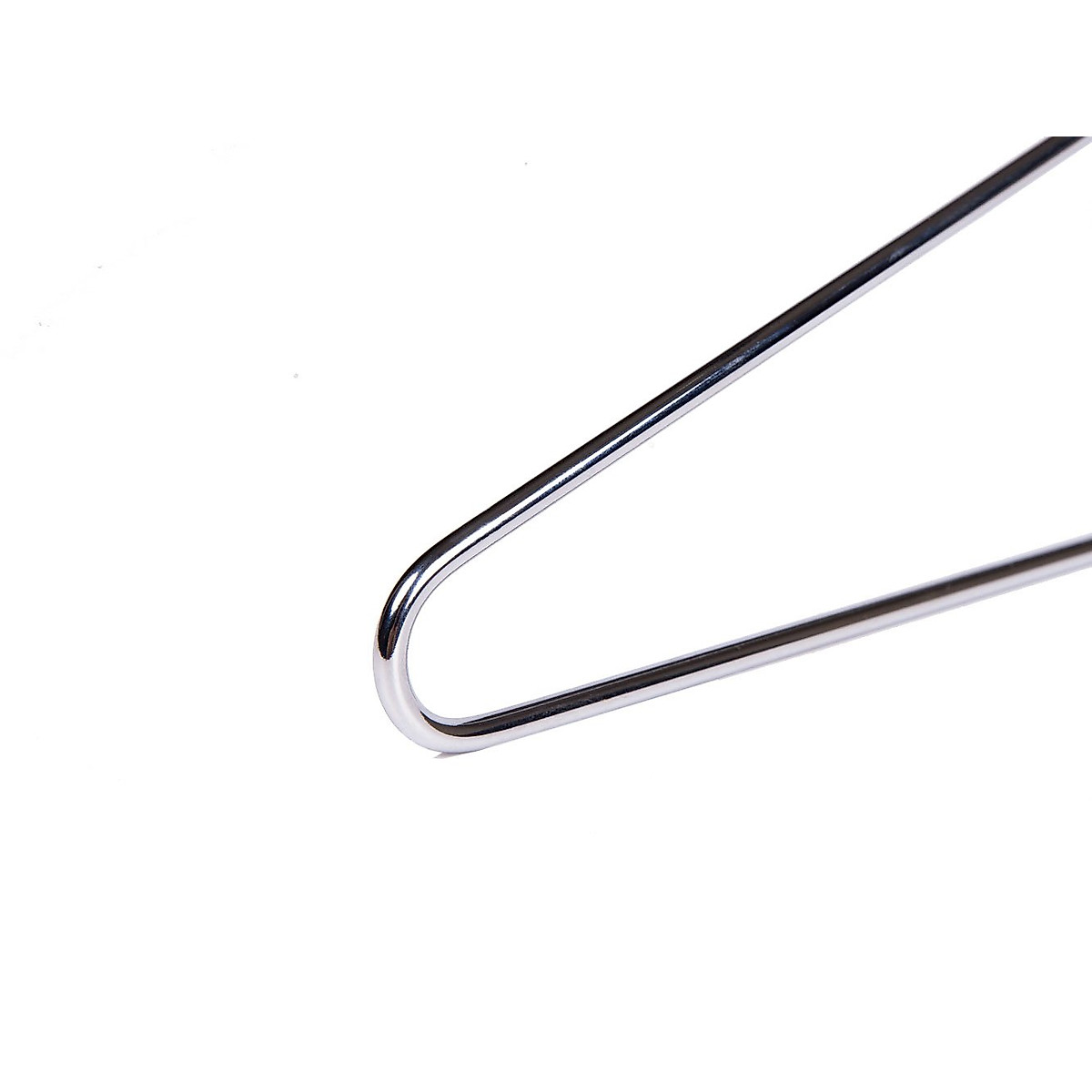 Quality Hangers 16 Pack Stainless Steel Wire Hangers - Ultra Thick 4mm Metal Hangers & Wire Coat Hangers, Seamless Non-Welded Design for Heavy-Duty Closet Organization