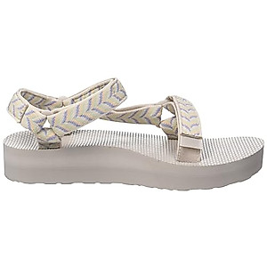 Teva Women's Midform Universal Sandal, Retro Geometric Birch, 6