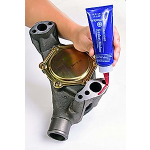 Permatex 51813 Anaerobic Gasket Maker, 50 ml Tube , Red