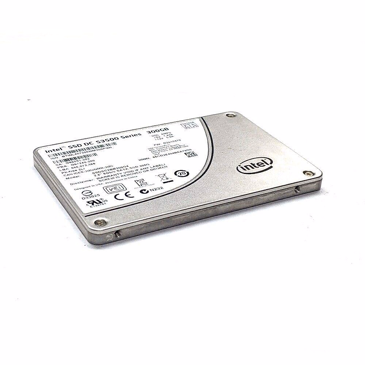 Intel SSDSC2BB300G4 S3500 Series 300 Gb Ssd - Oem