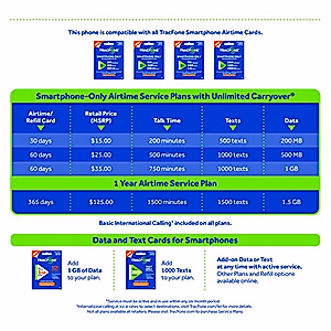 TracFone ZTE Android Flip 4G LTE Prepaid Phone