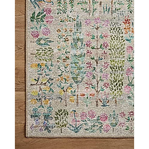 Loloi Rifle Paper Co. x Maison Collection MAO-07 Traditional, Khaki 5'-0" x 7'-6" Area Rug