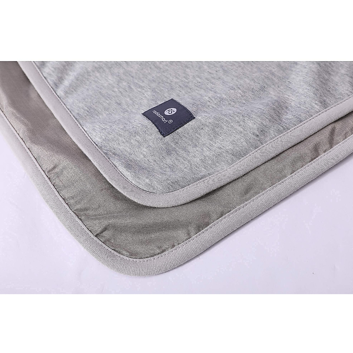 Radia Smart EMF Poncho and Hood Bundle, 5G Anti-Radiation, RF Shielding, Grey