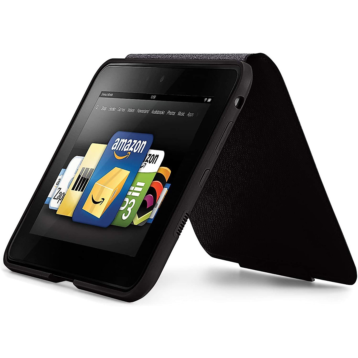 Official Amazon Kindle Fire HD 7 Standing Protective Leather Case (for Kindle Fire HD 7 2nd Gen)(Bulk Packaging)(Onyx)