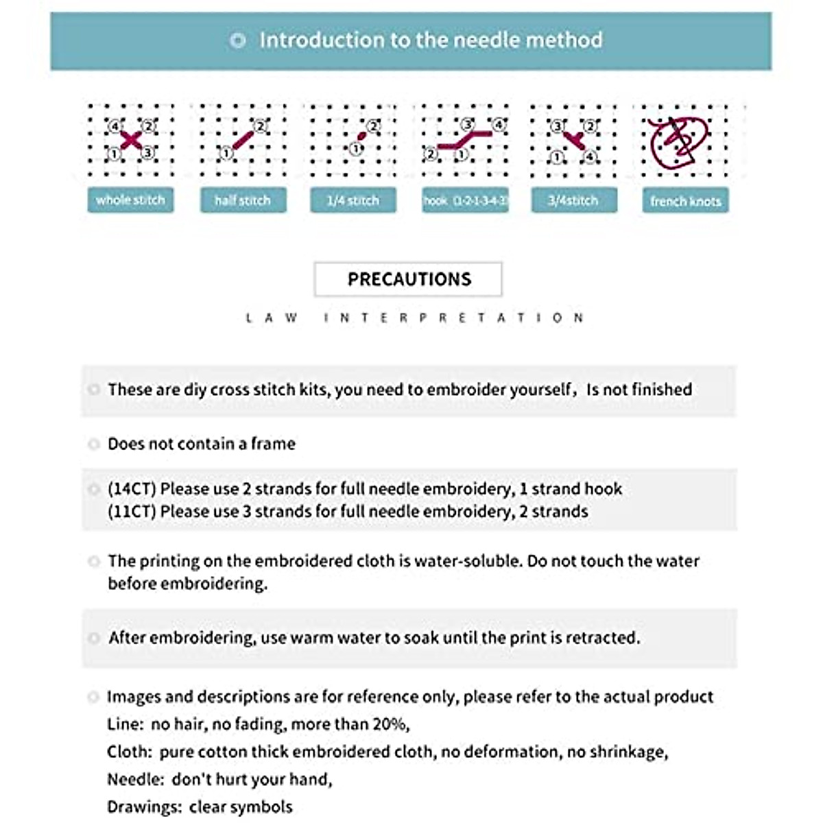 Disxvivy Cross Stitch Stamped Full Embroidery Kits DIY 11CT Cotton Thread Printed DIY Needlepoint Kits DMC Craft Needlework Set Cross-Stitch Stamped Sets-Sunset Scenery 15.7x20.9 inch