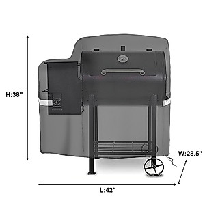 73700 Grill Cover for Pit Boss 700FB / Classic 700 / Lexington 540/ Lexington 500/ Series Wood Pellet Grills, 600D Waterproof BBQ Cover for Pitboss PB500LX1, PB71705, with Fabric Handle & Drawstring