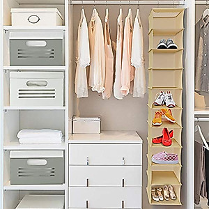 Large Wooden Crate for Storage - Decorative Wood Storage Boxes for Home Books Clothes Toys, This wood crate box/Basket/Bin Organizer is Lined with Machine Washable Soft Linen Fabric - White, Large