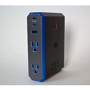 Sony XR42A90K 42" 4K Bravia XR OLED High Definition Resolution Smart TV with an Austere 5S-PS4-US1 4-Outlet Power with Omniport USB (2022)