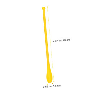 Mobestech 50 Pcs Miniature Kit Chemistry Molecular Model Kit Sampling Spatula Mixing Lab Spatula Mini Scoop Miniatures Electrolyte Hydration Sticks Variety Reagent Disposable Ink