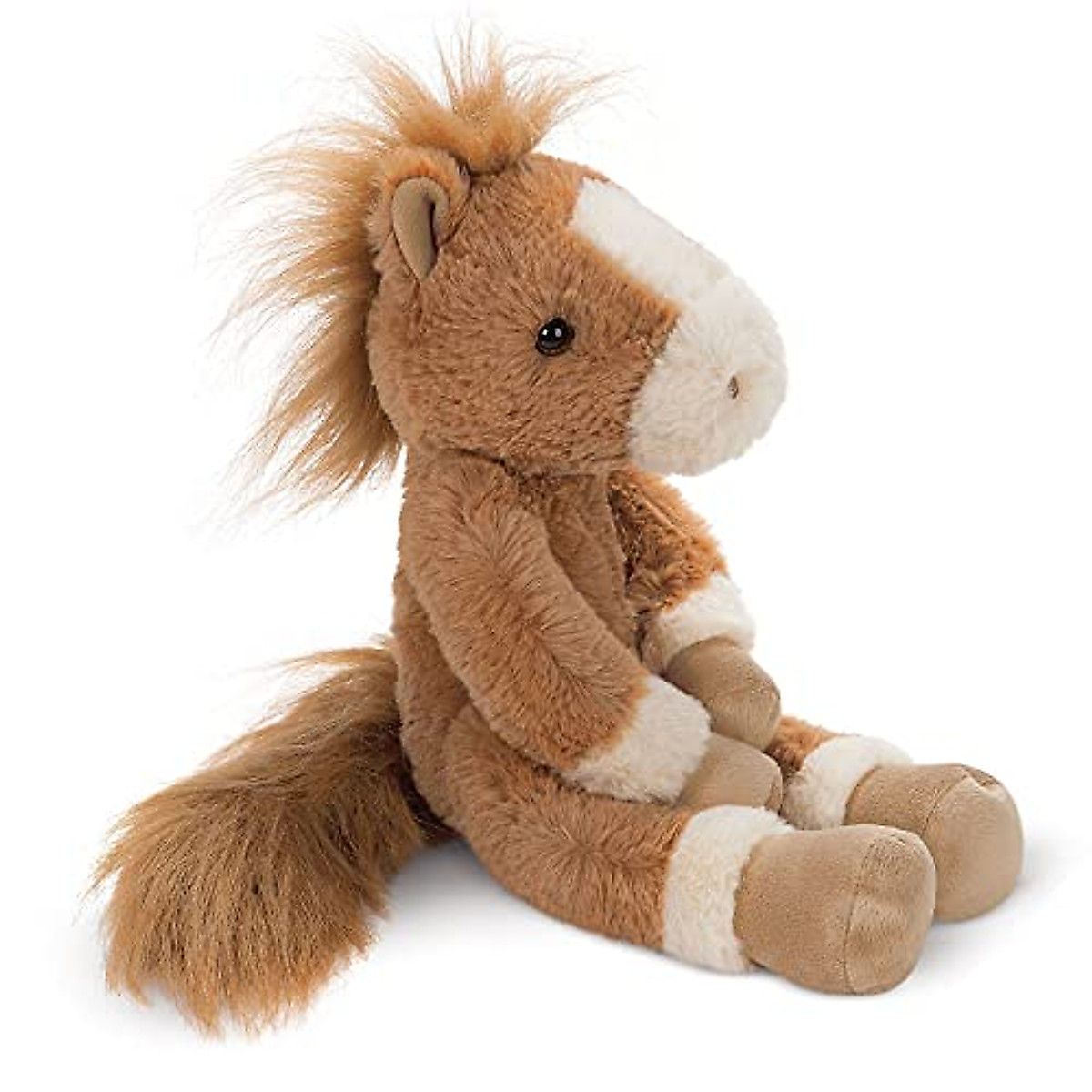 Vermont Teddy Bear Buddy Stuffed Horse - Horse Stuffed Animals, Brown, Pony, 15 Inch