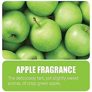 Big D 683 Non-para Urinal Toss Block, Apple Fragrance, 1000 Flushes (Pack of 12) - Ideal for restrooms in Offices, Schools, Restaurants, Hotels, Stores - Urinal Deodorizer Cake Mint Puck
