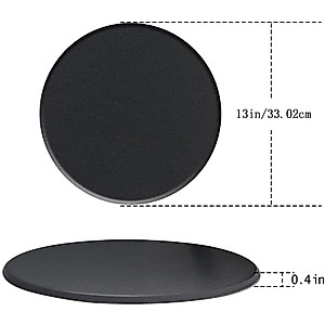Pizza Stone Bread Baking Stone 13 Inch, Round Pizza Plate, Thermal Shock Resistant, Durable and Safe, Pizza Stone for Oven for Oven/BBQ/Air Fryer