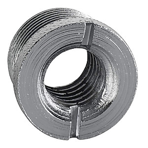 On-Stage MA-300 5/8" Male to 3/8" Female Knurled Mic Screw Adapter, 2 Pieces