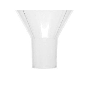 EISCO Powder Funnel, 6" (150mm) Diameter - Polypropylene Plastic - Parallel Stem - Resistant to Acids & Alkalis - Great for Laboratory, Classroom or Home Use