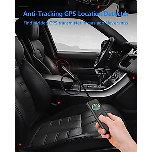 Hidden Camera Detectors and Bug Detector - RF and GPS Tracker Detector with 6 Sensitivity Levels and 4 Professional Modes for Office, Hotels, Bathroom