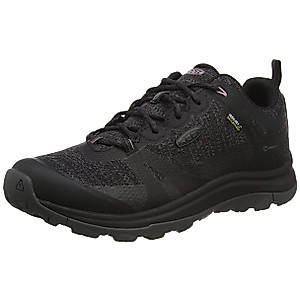 KEEN Women's Terradora 2 Waterproof Low Height Hiking Shoes, Black/Magnet, 8.5