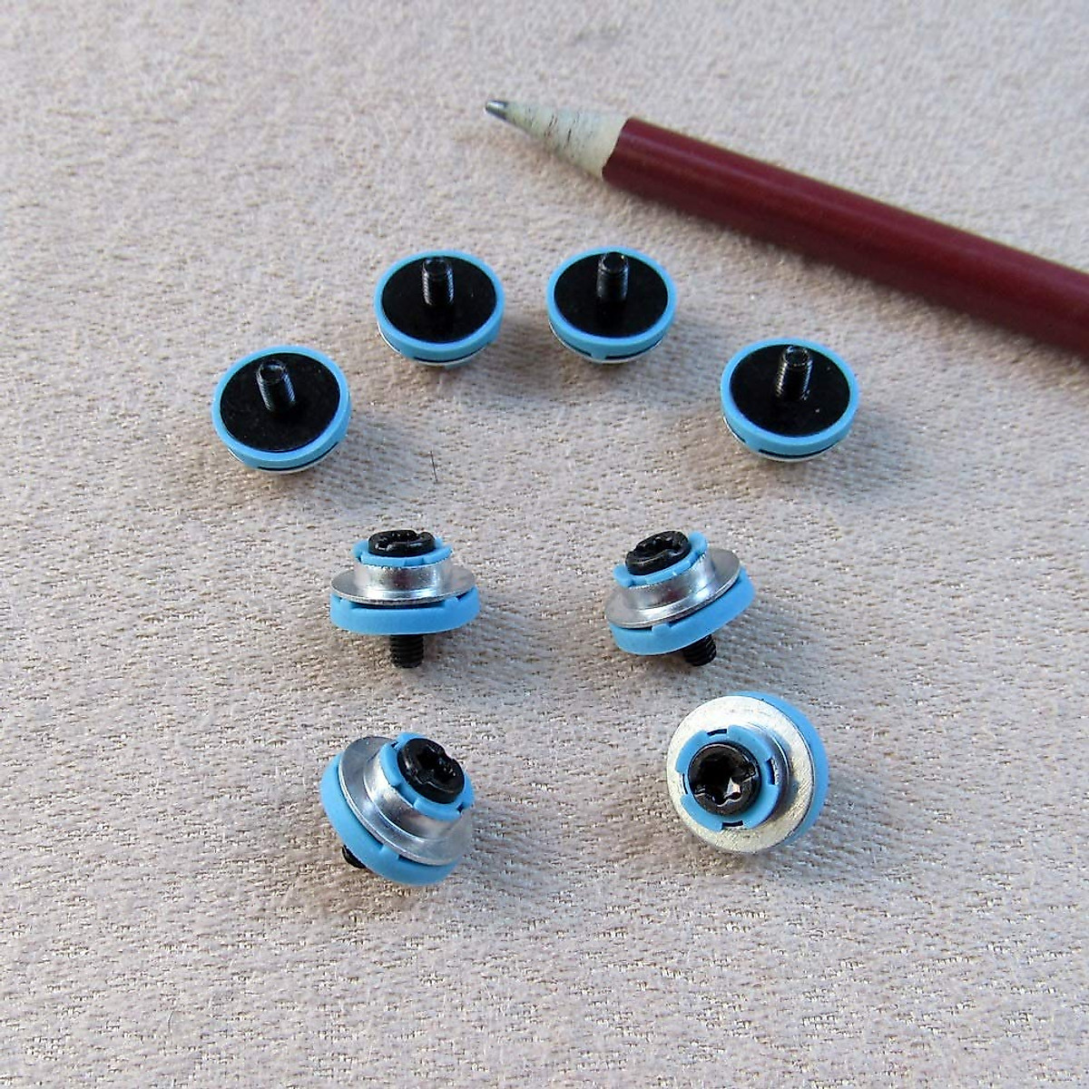 CHUANG 8pcs Mounting Screw Fit for HP 2.5 SSD 6000 6005 Pro 8000 8100 EliteDesk ProDesk G1 G2 Screws HDD 594220-001/511945-003