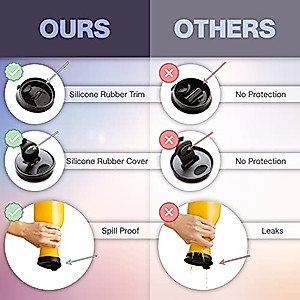 Umien 50 Oz Water Carafe with Flip Top Lid set of 2, Clear Plastic Pitcher for Milk, Iced Tea Beverage, Cold Brew and Mimosa Bar. Drink Containers for Fridge - BPA-Free (Wide Round)