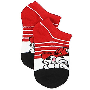 Nick Jr. Boys Girls 6 pack Socks (4-6 (Shoe: 7-10), Paw Patrol Multi)