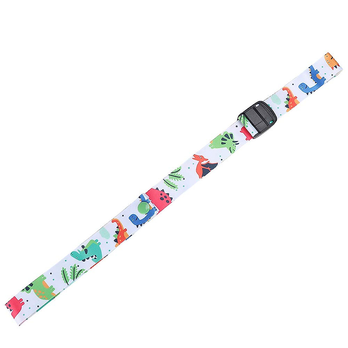 Cup Strap, 2.5cm Width Baby Feeding Bottle Cup Adjustable Strap Holder Stroller Toy Sippy Leash Tether Adjustable Bottle Cup Strap Toddler Drink Baby Bottles Holders(Dinosaur)