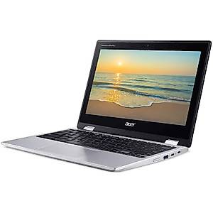 acer Chromebook Spin 311, 11 11.6" 2-in-1 HD Touchscreen Convertible Laptop Computer for Online Class, Intel Celeron N4000 Processor, 4GB RAM, 64GB eMMC Storage, Wi-Fi, Bluetooth, Webcam, Chrome OS