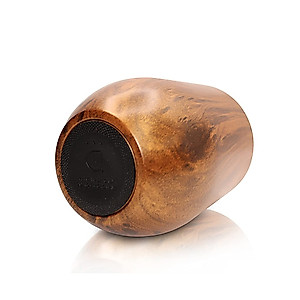 Kalmateh Yerba Mate Gourd Extra Large (12 oz) Mate Cup with BPA Free Travel Lid, Filter Straw & Cleaner- 18/8 Vacuum Insulated Stainless Steel (Rose Gold)