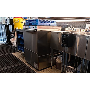 Cobalt 2700HT - High-Temp Undercounter Commercial Dishwasher/Glasswasher Built-in Booster, Built-in Detergent & Rinse Aid Pumps, 24 racks/hr, 208-230V