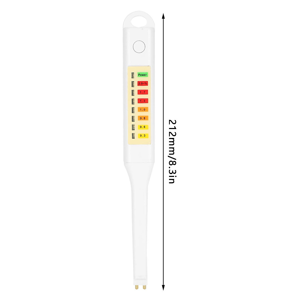 Jeanoko LED Salinity Meter Portable Handheld Electronic Food Salinity Tester Salinometer Soup Saltwater Hydrometer Analysis Detector Conductivity Tester for Home Kitchen