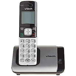 VTech CS6719-2 2-Handset Expandable Cordless Phone with Caller ID/Call Waiting, Handset Intercom & Backlit Display/Keypad, Silver