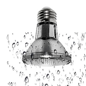 8W PAR20 LED Warm White 3000K Dimmable,Range Hood Light Bulbs,Indoor/Outdoor,Glass Reflector,Waterproof,E26,Recessed Lighting,(75W Halogen Equivalent)