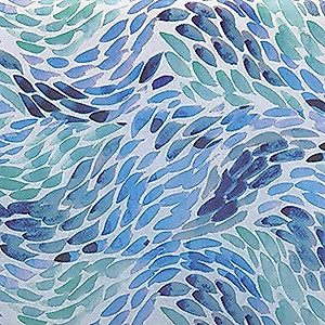 Printed Tissue Paper for Gift Wrapping with Design (Nature-Inspired Sea Glass), 20 Large Sheets (20x30)
