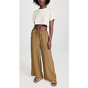 Z SUPPLY Women's Seashore Pants, Otter, Brown, XL
