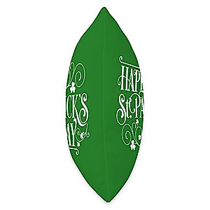 Saint Patrick's Day and Clover Tees & Gifts Happy St. Patrick's Day Clovers Throw Pillow, 16x16, Multicolor