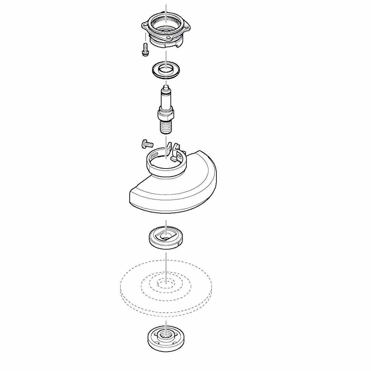 4-1/2 inch Grinder Guard Replacement for Makita 9557PB 9557NB GA4530 GA4534 9564P 9554NB BGA452 DGA452 DGA452RFE GA4534 BGA450 Angle Grinders, Part No. 122886-3, 135103-2