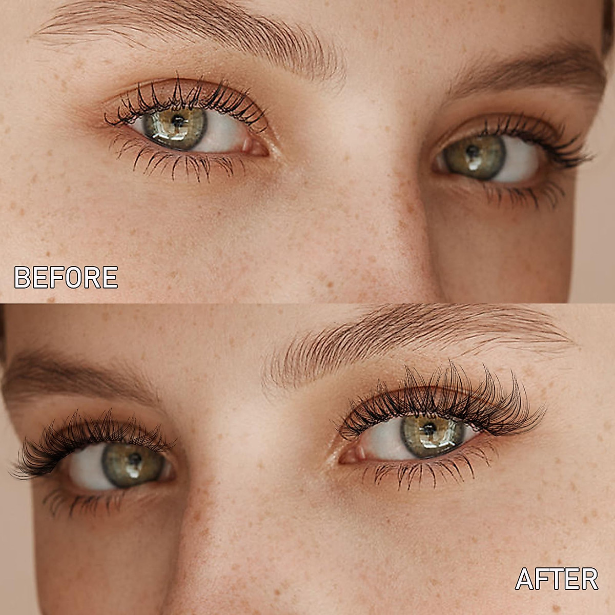 GAQQI Lash Clusters, GQ20 Individual Lashes 120pcs C Curl, DIY Lash Extension 10-20mm Mixed Length False Eyelash Clusters, Fluffy Natural Lash Wisps (GQ20,C Curl,10-20mm)