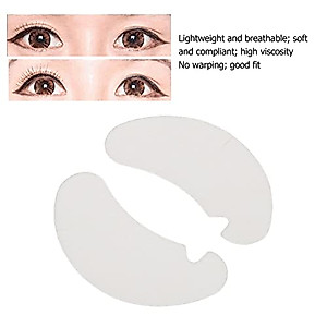 100Pcs Under Eye Pads, U Shaped Eyelash Extension Eye Pads Patches Tools Eye Gel Pads Patches Kit for Makeup Beauty Salon