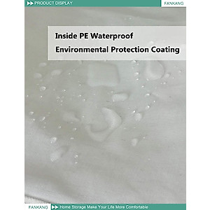 FANKANG Storage Basket, Nursery Hamper Canvas Laundry Basket Foldable with Waterproof PE Coating Large Storage Baskets for Kids Boys and Girls, Office, Bedroom, Clothes,Toys（Love Elephant）