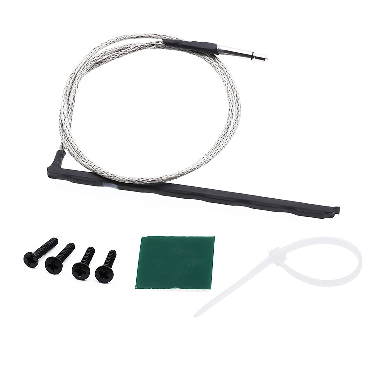 ASCENDAS Guitar EQ-7545R 4-Band EQ Equalizer System Acoustic Guitar Preamp for Acoustic Guitars Black (CURVE)