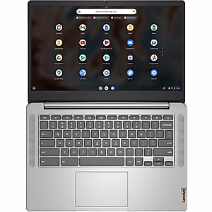 Lenovo Chromebook Touchscreen 14 inch FHD IPS Display, MediaTek MT8183 8Core Laptop Computer Business Student, Wi-Fi 5, Webcam, 10 Hours Battery, Chrome OS (4GB LPDDR4X RAM | 64GB eMMC+32G SD Card)