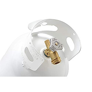 Flame King YSN011 11 Pound Steel Propane Tank Cylinder With Type 1 Overflow Protection Device Valve, Great For Camping, Fire Pits, Heaters, Grills, Overlanding