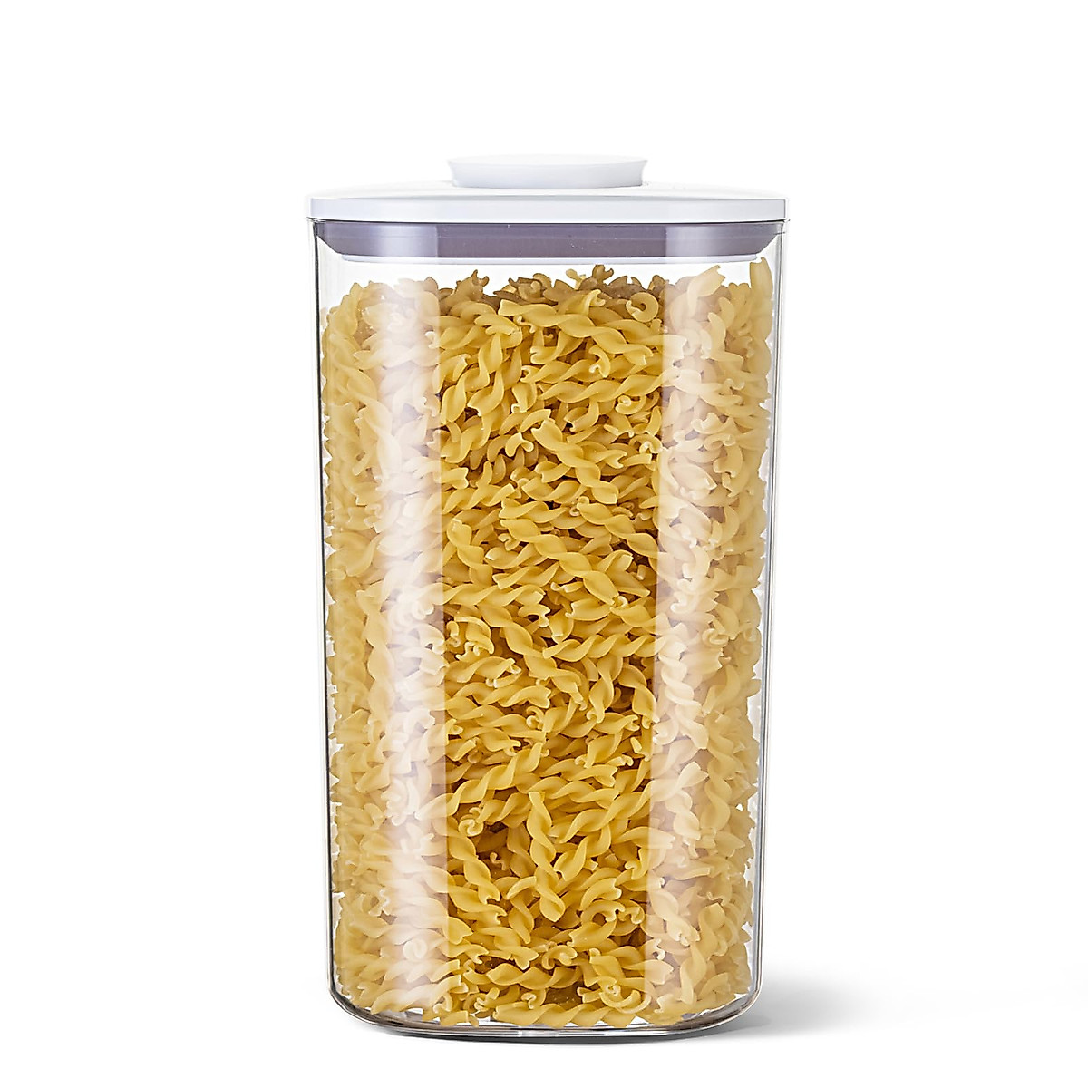 LivLab Airtight Small Grips POP Rice Cereal Dispenser - Rice Container Food Storage Bin Granola Cat/Dog Food Container (2.2 Qt)