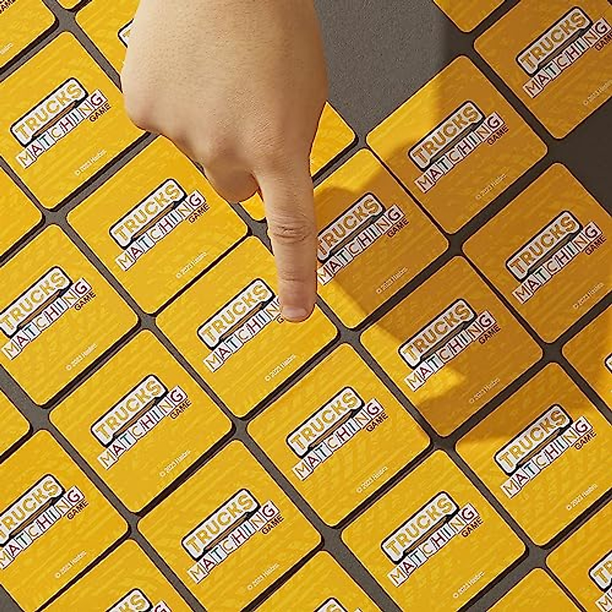 Hasbro Gaming Trucks Matching Game | Preschool Games for Boys & Girls | Memory Card Game | Easter Gifts for Kids | Ages 3+ (Amazon Exclusive)