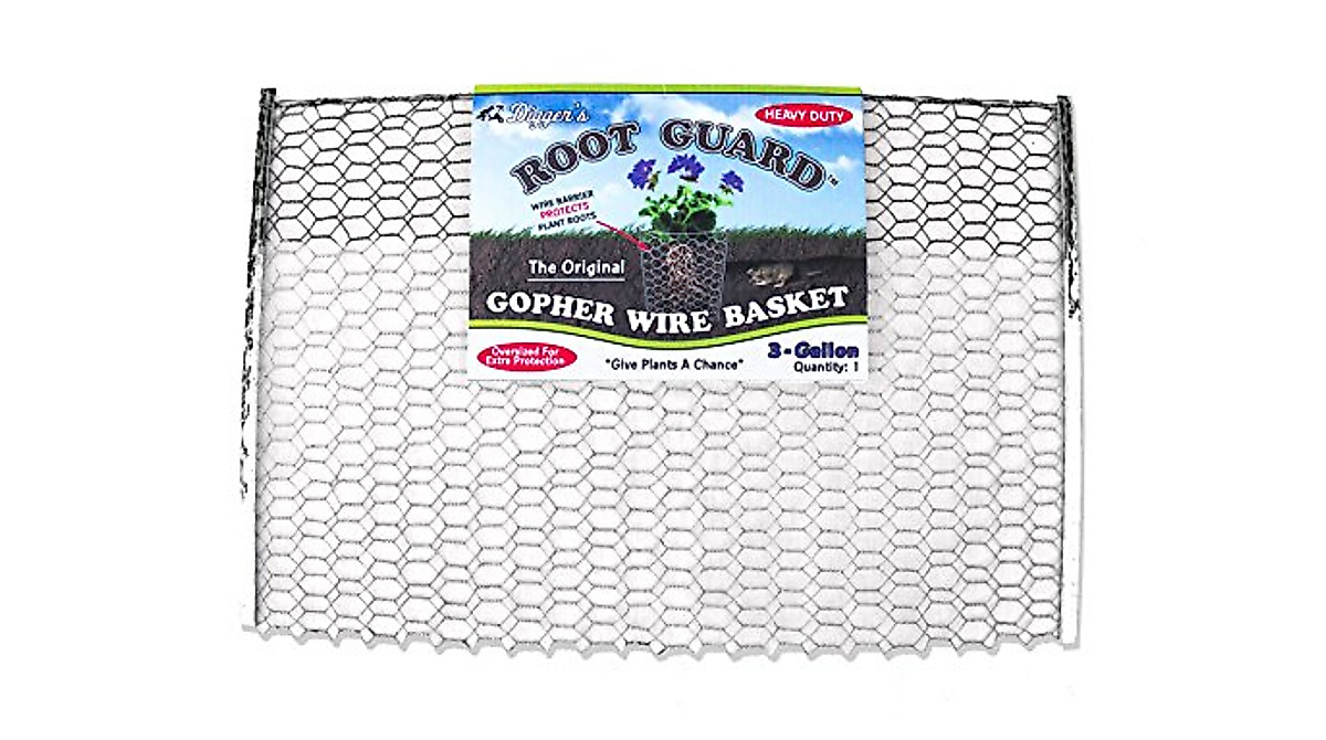 Heavy Duty Gopher Wire Baskets - RootGuardTM (12 Pack)